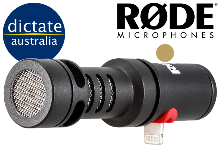 Dictate Australia Add Røde Mics, Professional iOS Recording